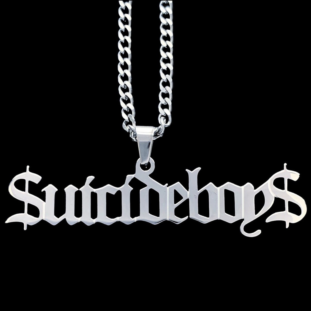 Suicideboys Necklace! Polished Stainless Steel Pendant + Stainless ...