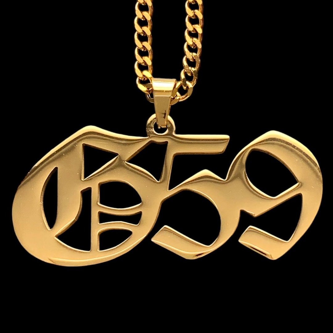 Suicideboys G59 Necklace! Gold Polished Stainless Steel Pendant ...
