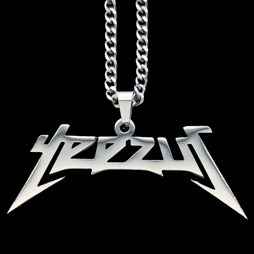 Kanye West Yeezus Necklace! Polished Stainless Steel + Choice of Chain ...