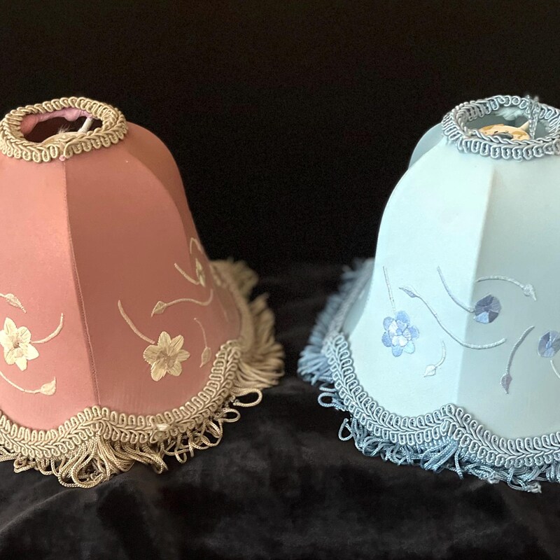 Embroidered Lamp Shade - Etsy