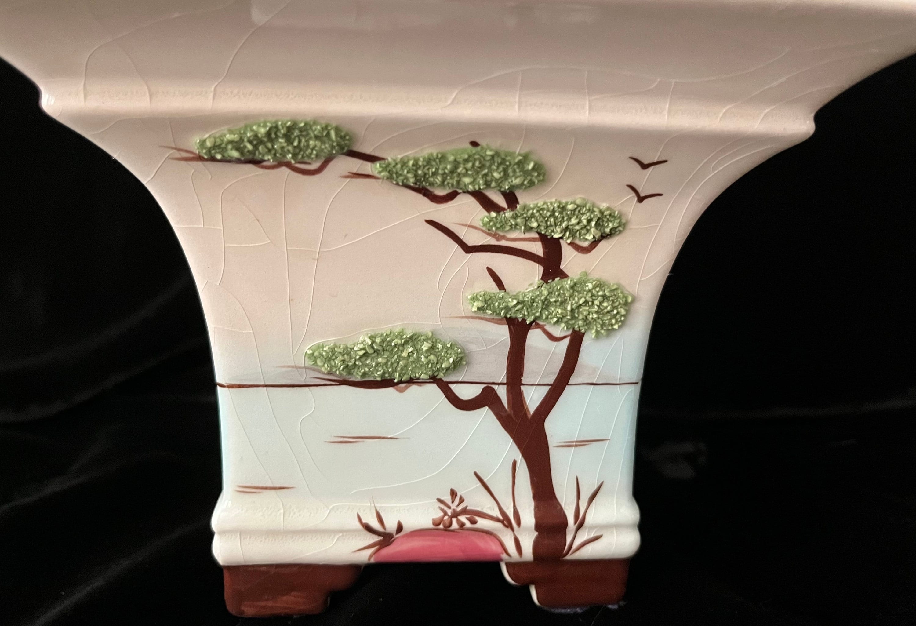 Beautiful Vintage WEIL WARE Ming Tree (green) Plant Pot - Etsy