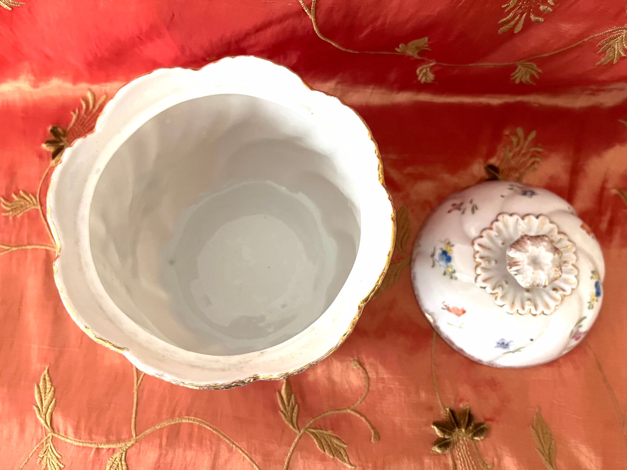 Antique Japanese Porcelain Jar With Lid - Etsy