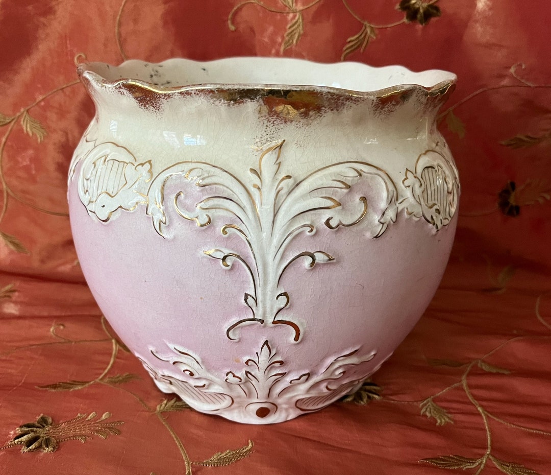 A Rarely Found Stunning Vintage Warwick Porcelain Plant Pot - Etsy