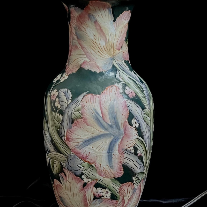 Chinese Vase Table Lamp - Etsy