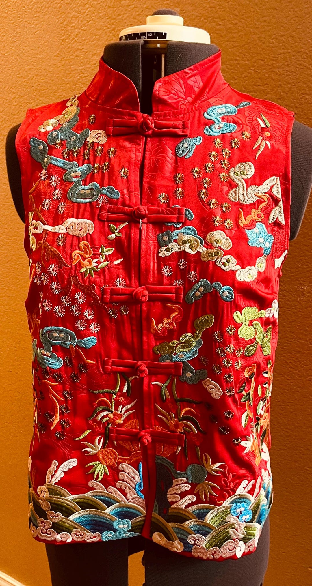 A Gorgeous Brand New Chinese Embroidered Jacket - Etsy