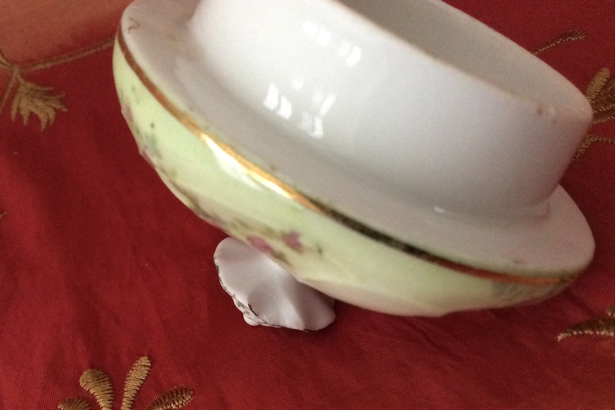 Beautiful antique MZ Austria teapot imperfect - Etsy.de