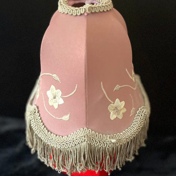 Embroidered Lampshade - Etsy