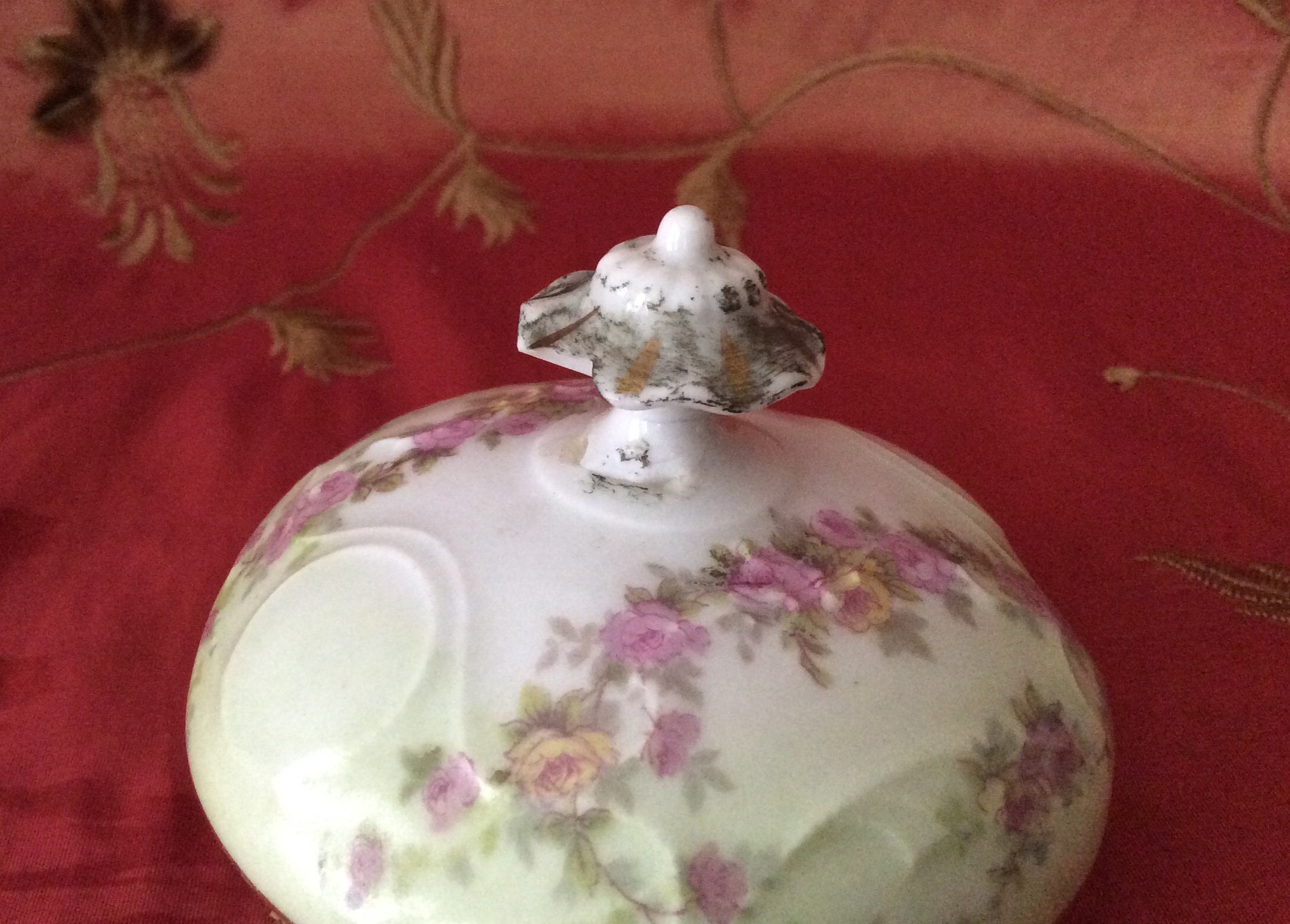 Beautiful antique MZ Austria teapot imperfect - Etsy.de