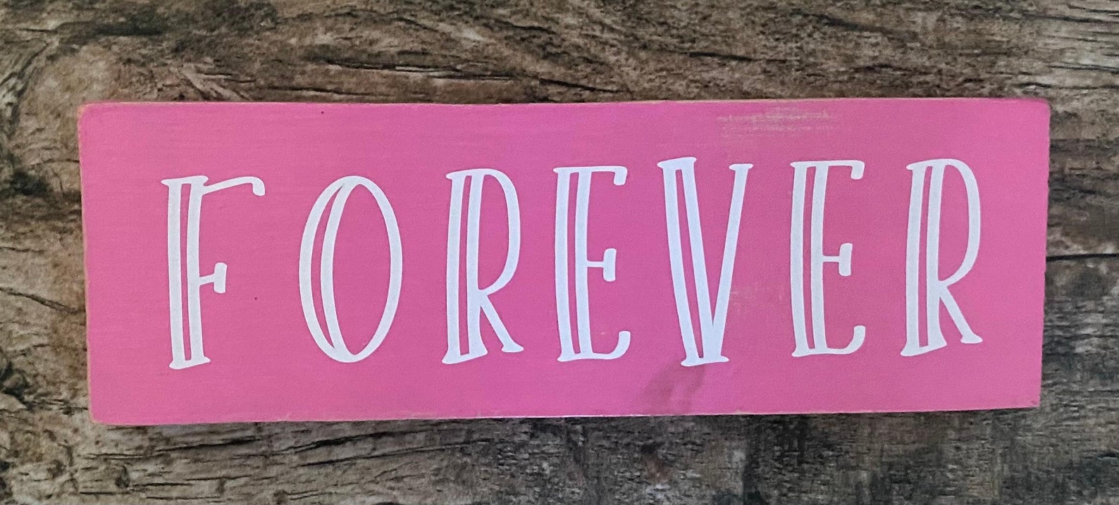 FOREVER Wood Sign - Etsy