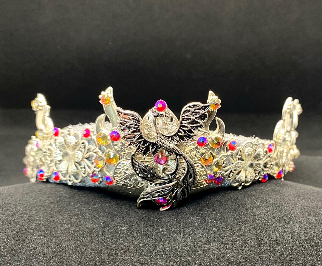 Silver Phoenix Tiara - Etsy