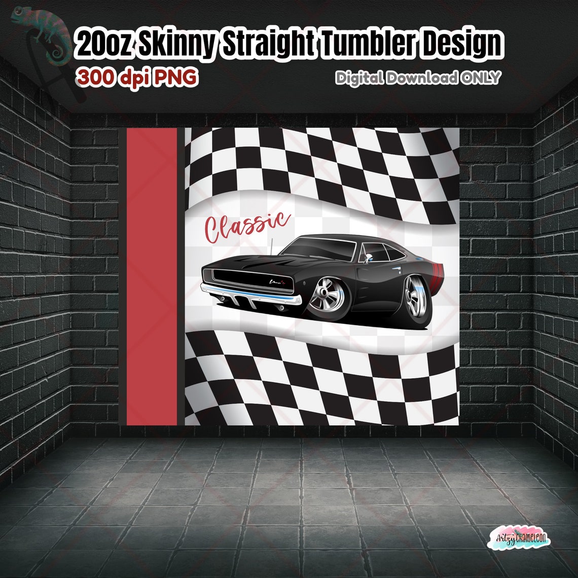 Classic Car Wrap Muscle Car PNG 300 Dpi Can Be - Etsy