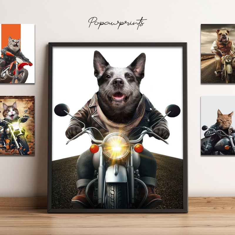 Triumph Motorcycle Sketch - Etsy