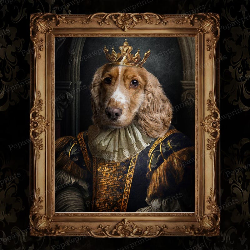 Royal Pet Portrait - Etsy