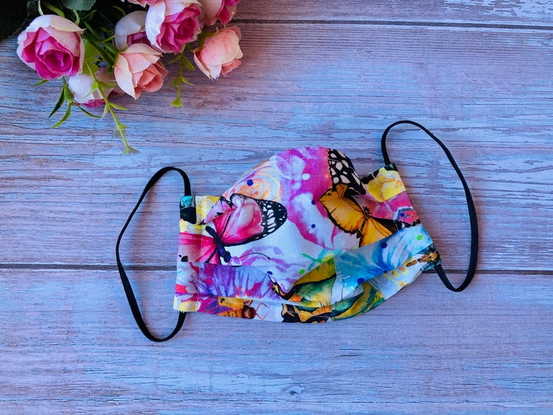 Single Layer Cotton Spring Face Mask 1 Layer Cotton Face Mask - Etsy