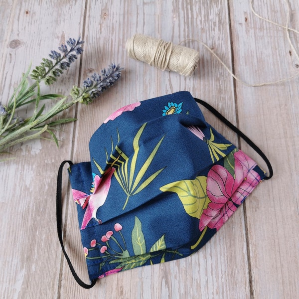 Tropical Face Mask - Etsy