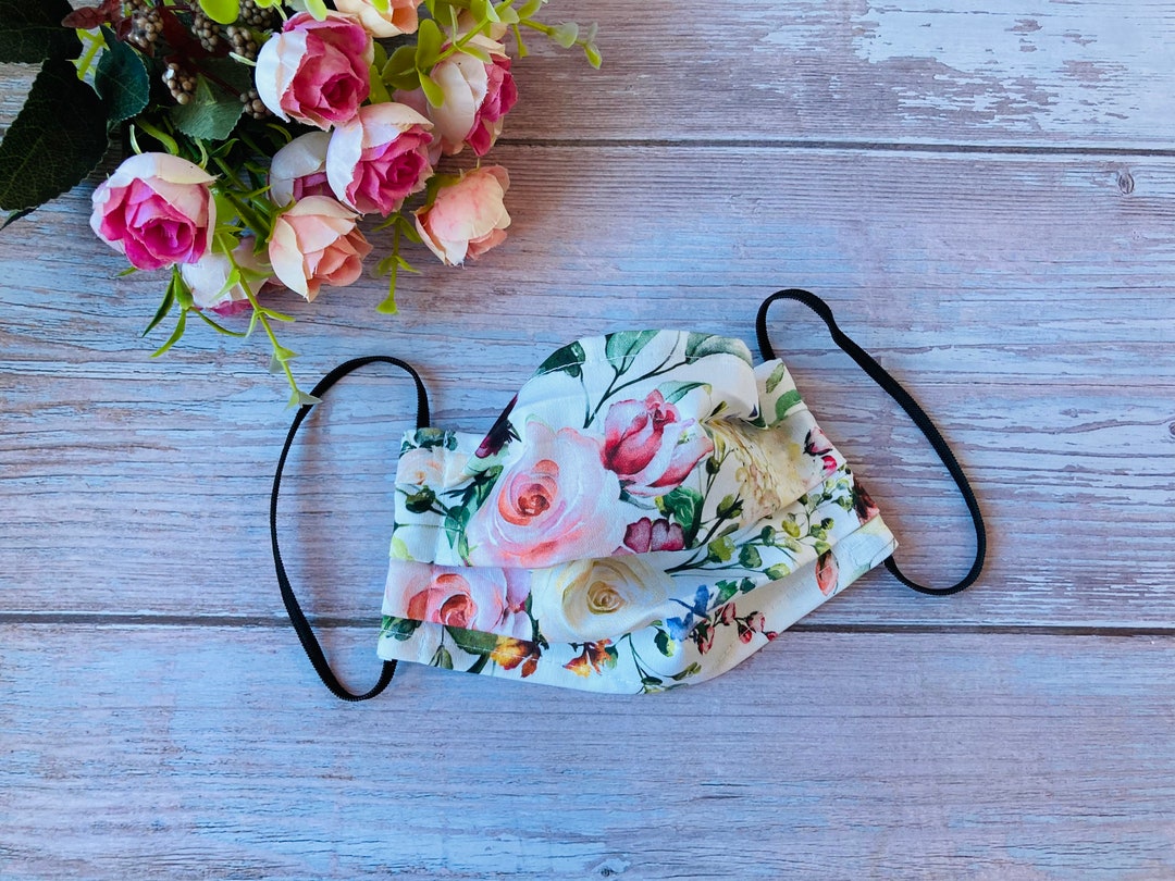 Single Layer Cotton Spring Face Mask 1 Layer Cotton Face Mask - Etsy