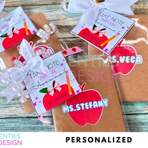 Teacher Gifts, Teacher Appreciation Gift, Teacher Note Pad, Teacher ...