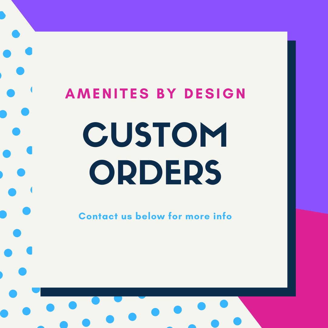 Custom Party Décor Order, Personalized Order, Request Custom Order - Etsy