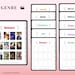 Digital Movie Journal Movie Tracker Digital Tv Series - Etsy