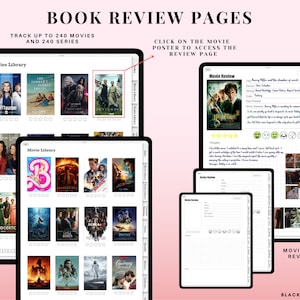 Digital Movie Journal, Movie Tracker, Digital Tv Series Journal, Tv ...