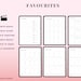 Digital Movie Journal Movie Tracker Digital Tv Series - Etsy