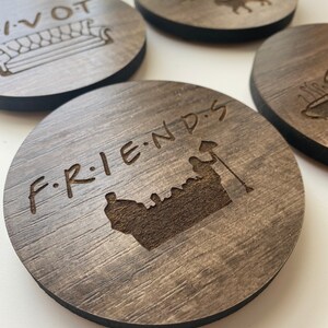 Friends TV Series Coaster Set - Etsy