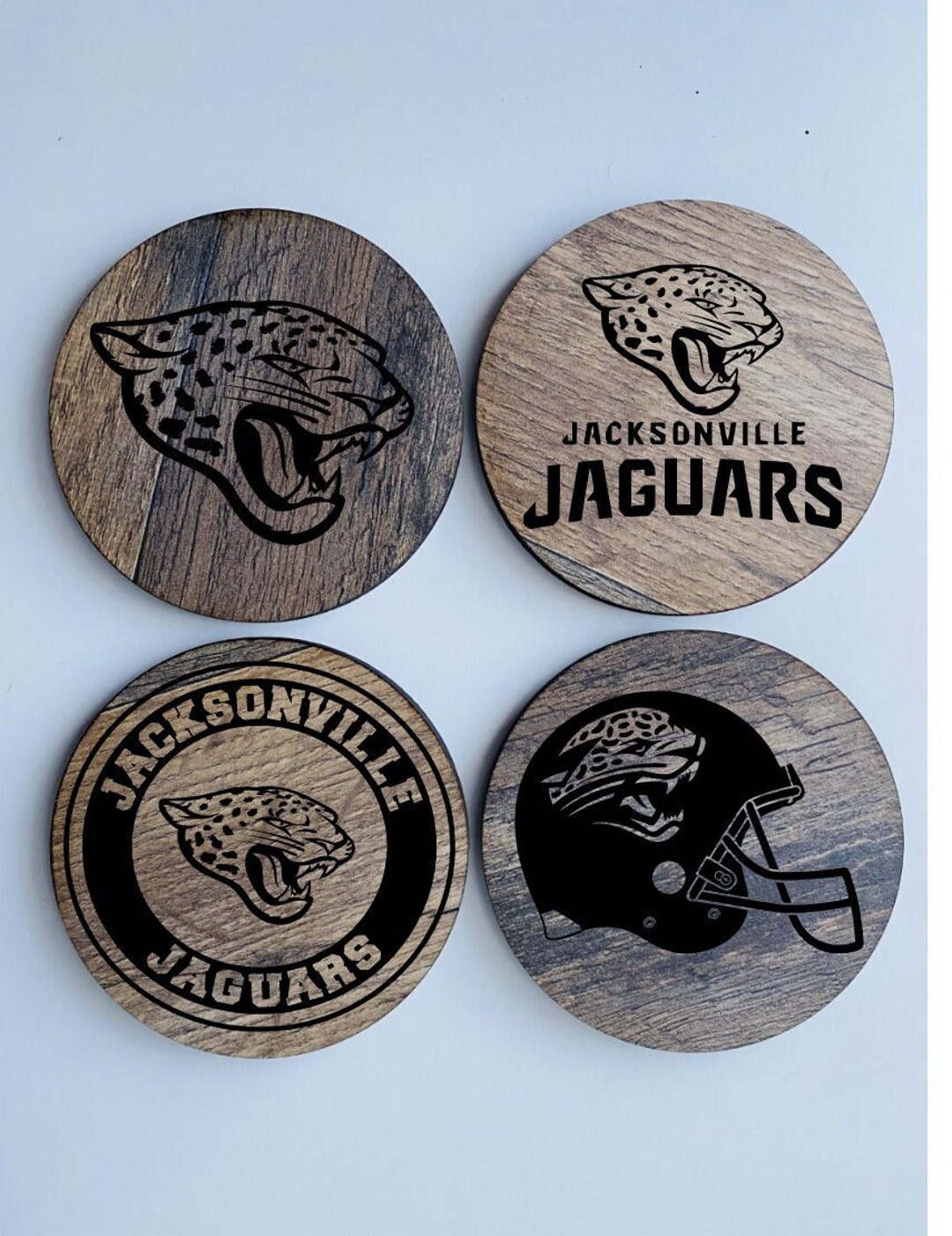 Jaguars Coaster Set of 4 - Etsy