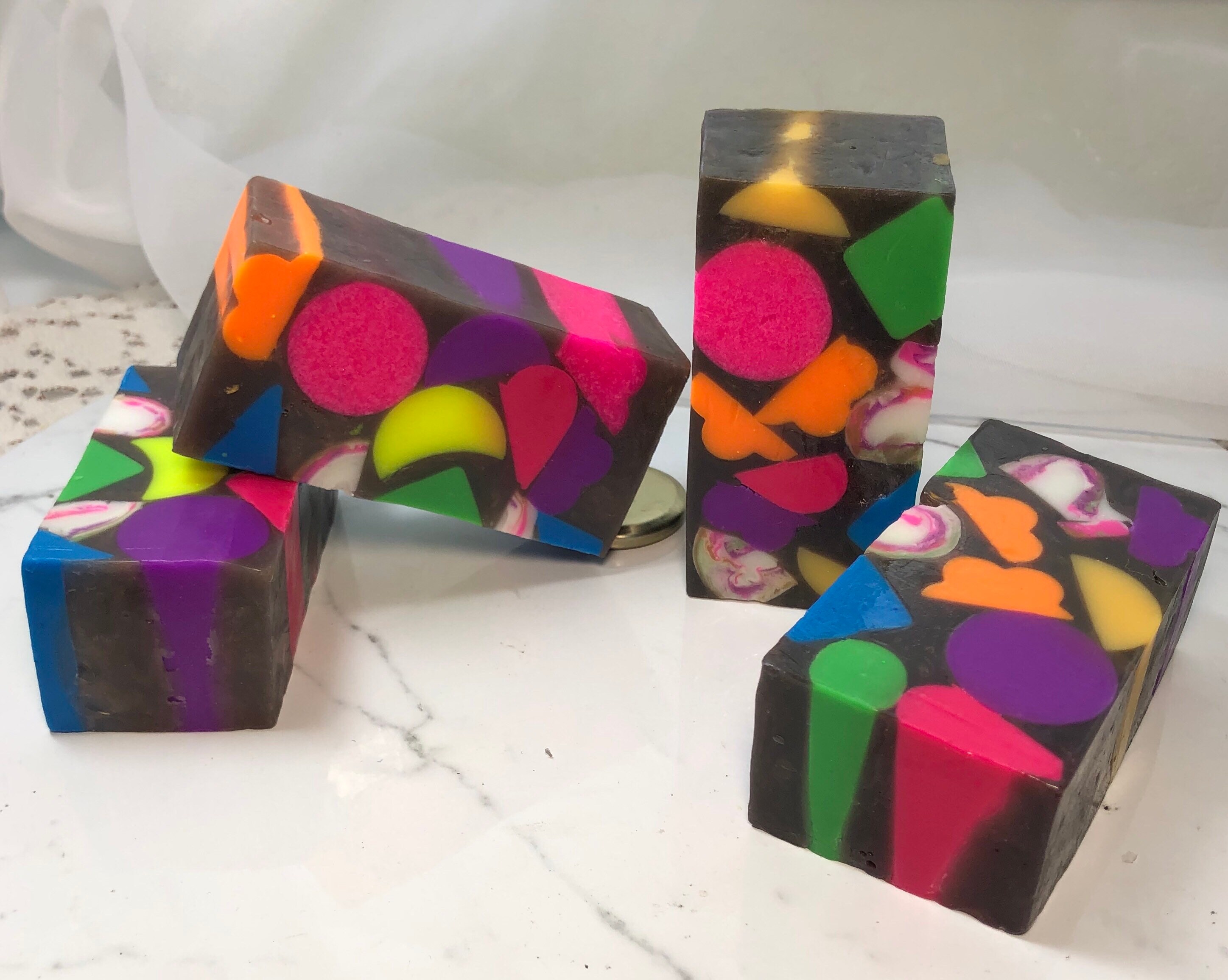 Colorful Decorative Fun Soap, Luxury Soap, Handcrafted Soap - Etsy UK