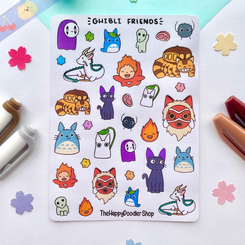 Cute Stationary Ghibli - Etsy