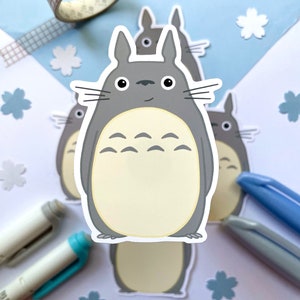Cute Totoro Sticker| My Neighbor Tototo| Cute Kawaii Sticker| Studio ...