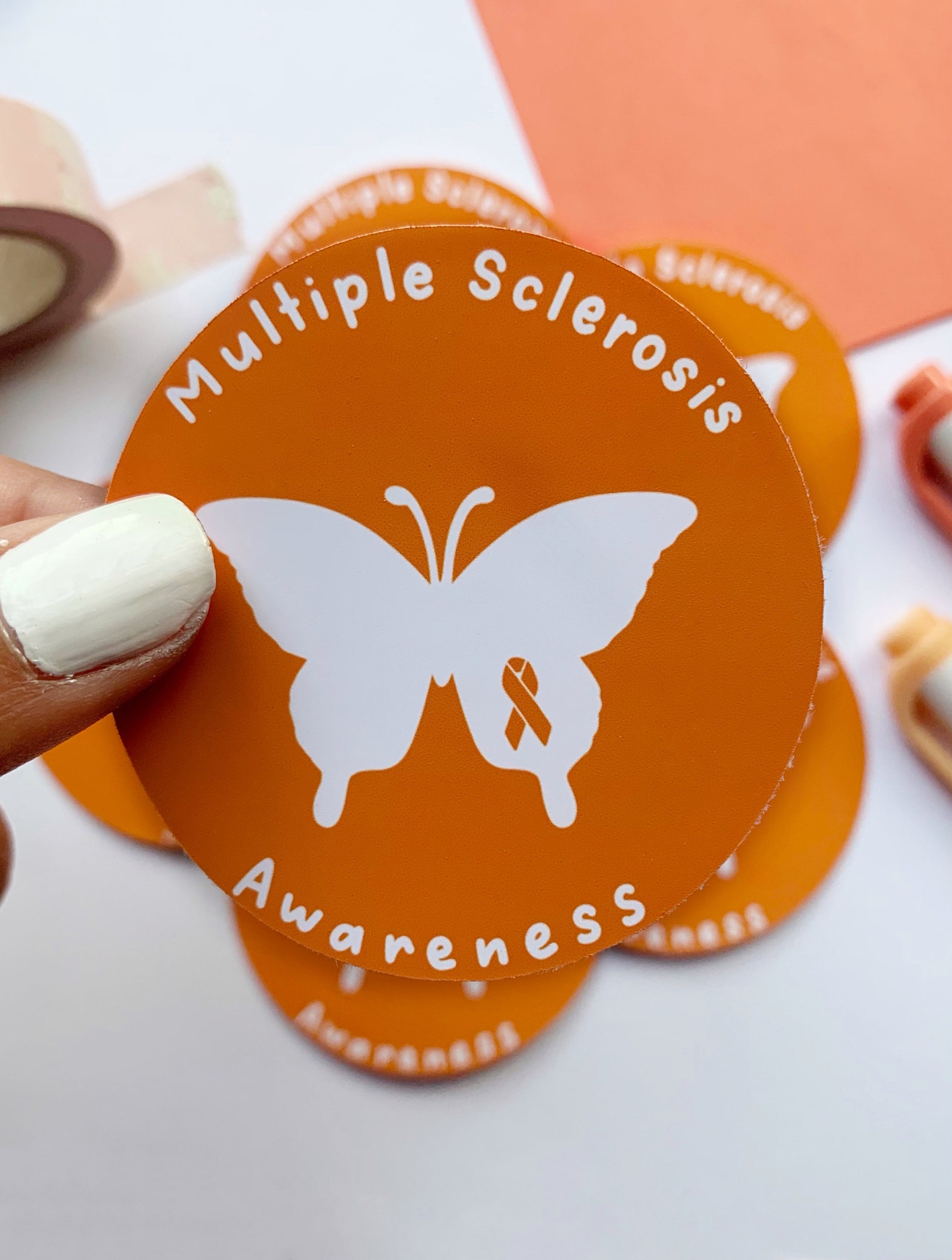 Multiple Sclerosis Awareness Stickers MS Sticker MS - Etsy Italia