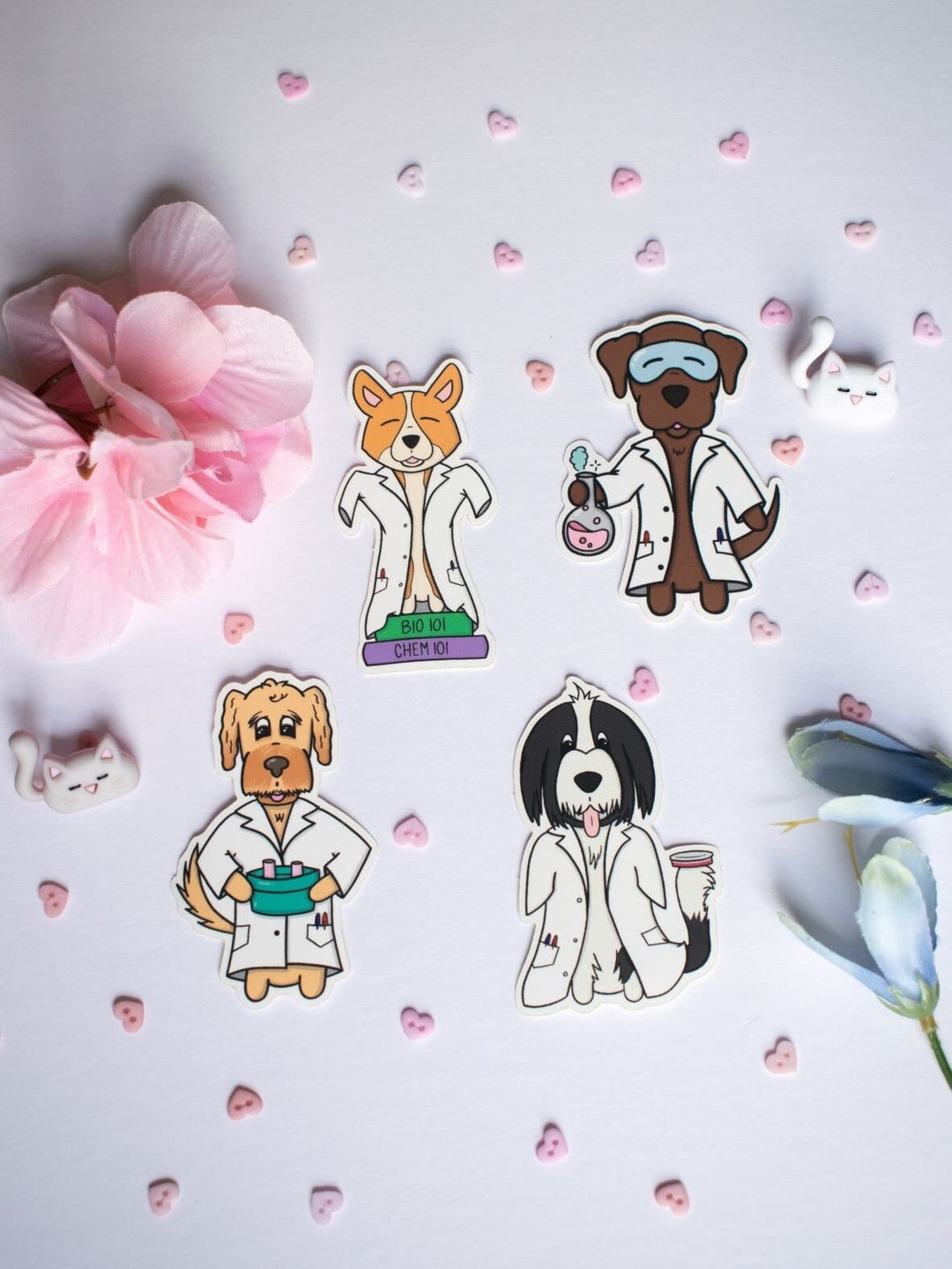 The Dog Pack, Vinyl Sticker, Science Sticker, Geekery, Science Humor ...