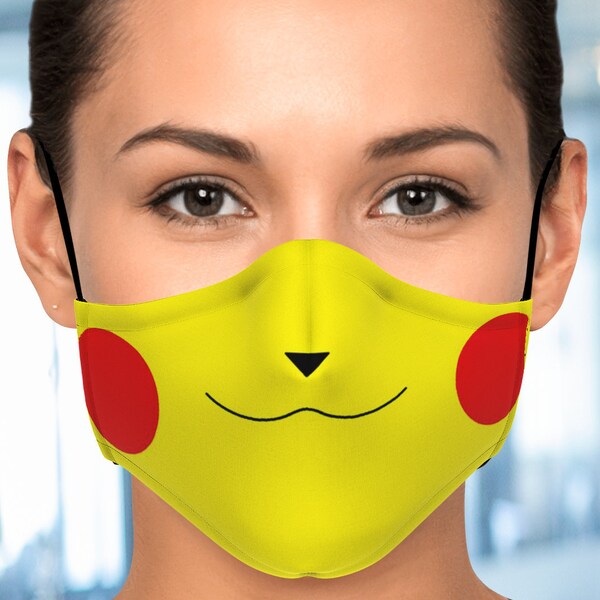 Pikachu Face Design - Etsy