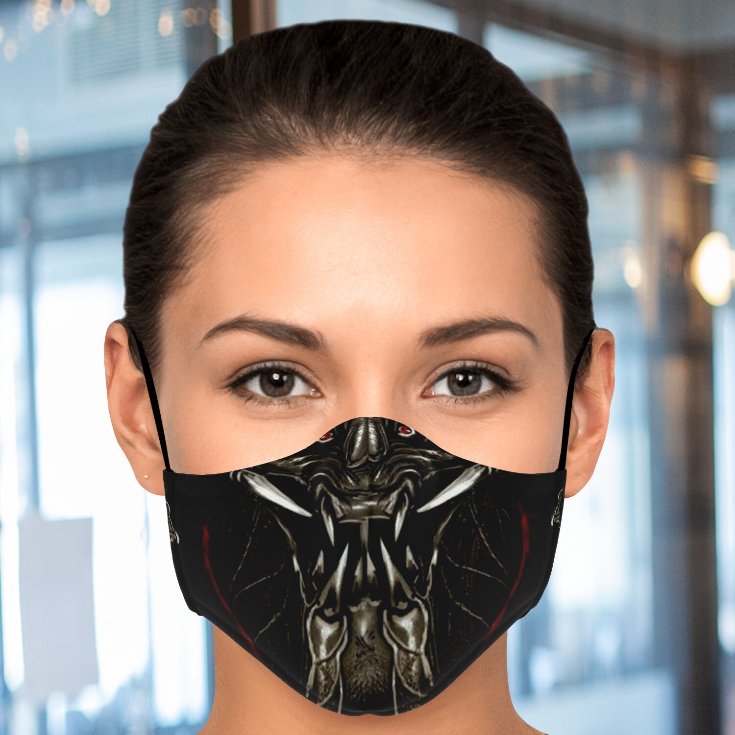 Predator Face Mask With Filter Unisex Face Mask With - Etsy