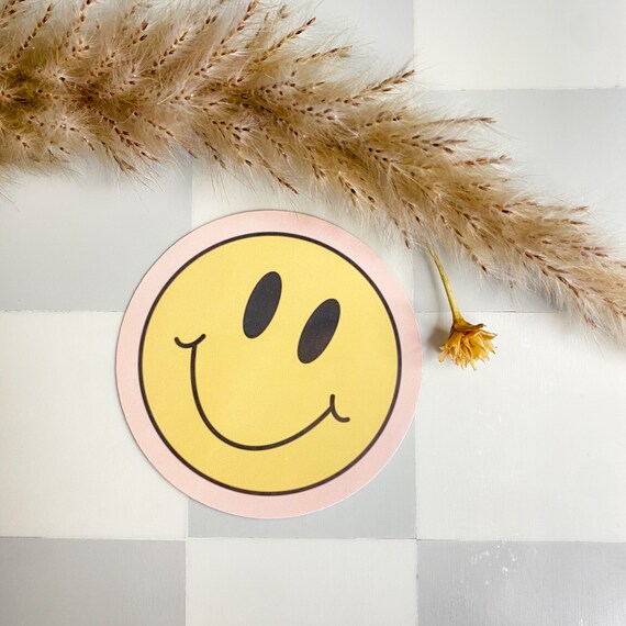 Smiley Face Sticker Cute Sticker Sticker Pack Laptop - Etsy