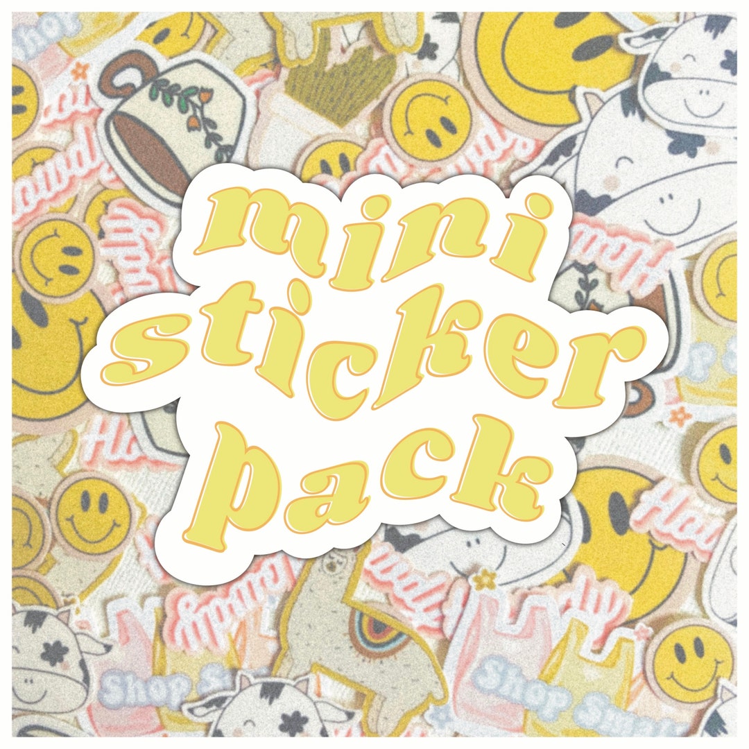 Mini Mystery Sticker Pack, Tiny Stickers, Sticker Packs, Christian ...