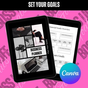 Business Planner Goal Setting Inventory Tracking & Productivity ...