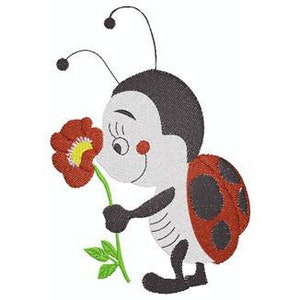 Ladybug - Set - Embroidery File - Etsy