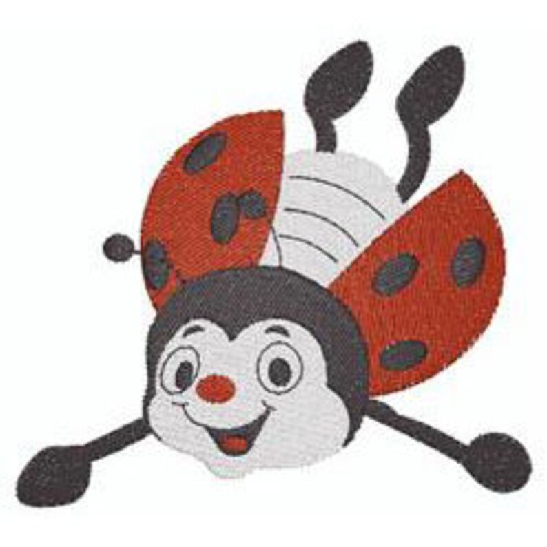 Ladybug - Set - Embroidery File - Etsy