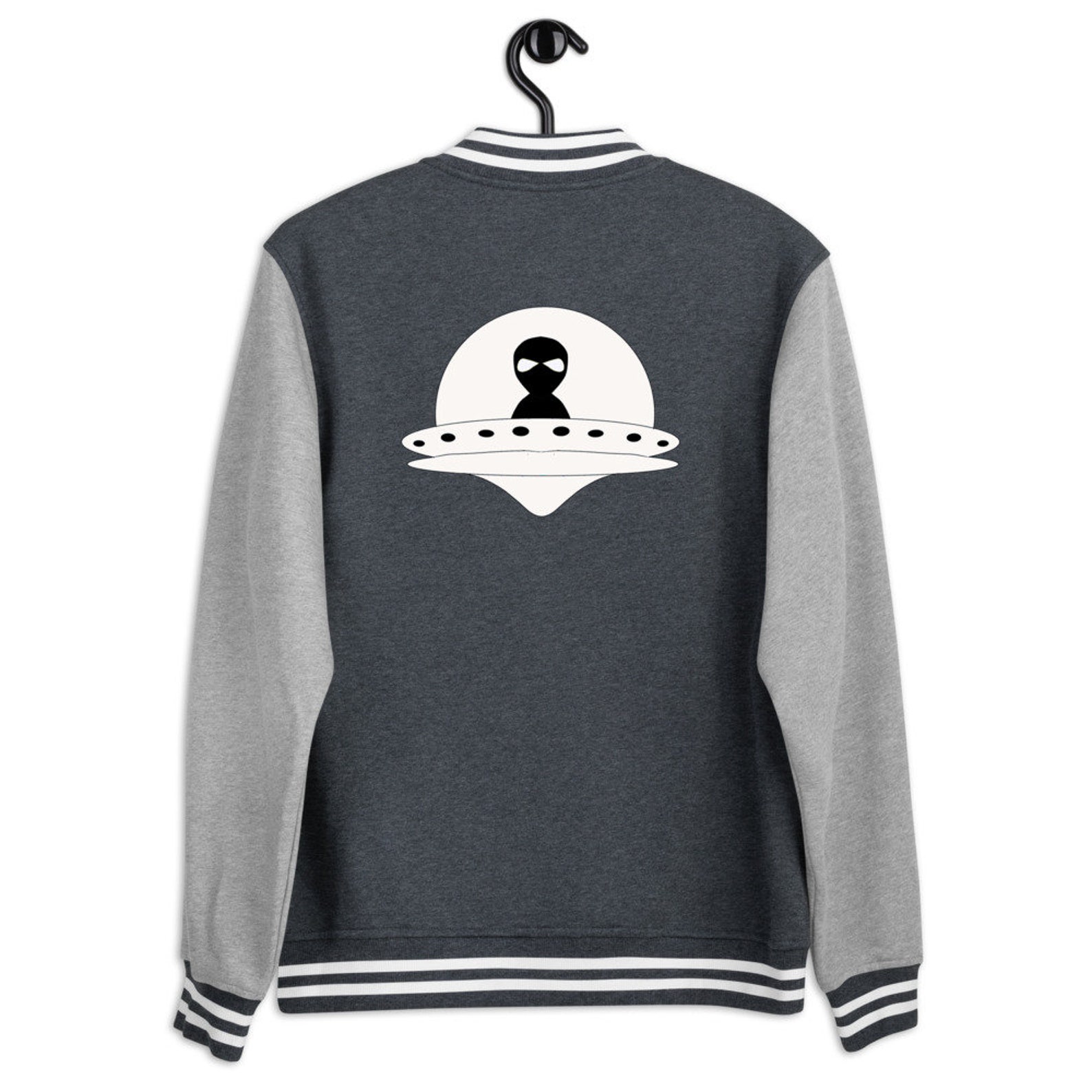 Alien Drive UFO Women's Letterman Jacket | Etsy