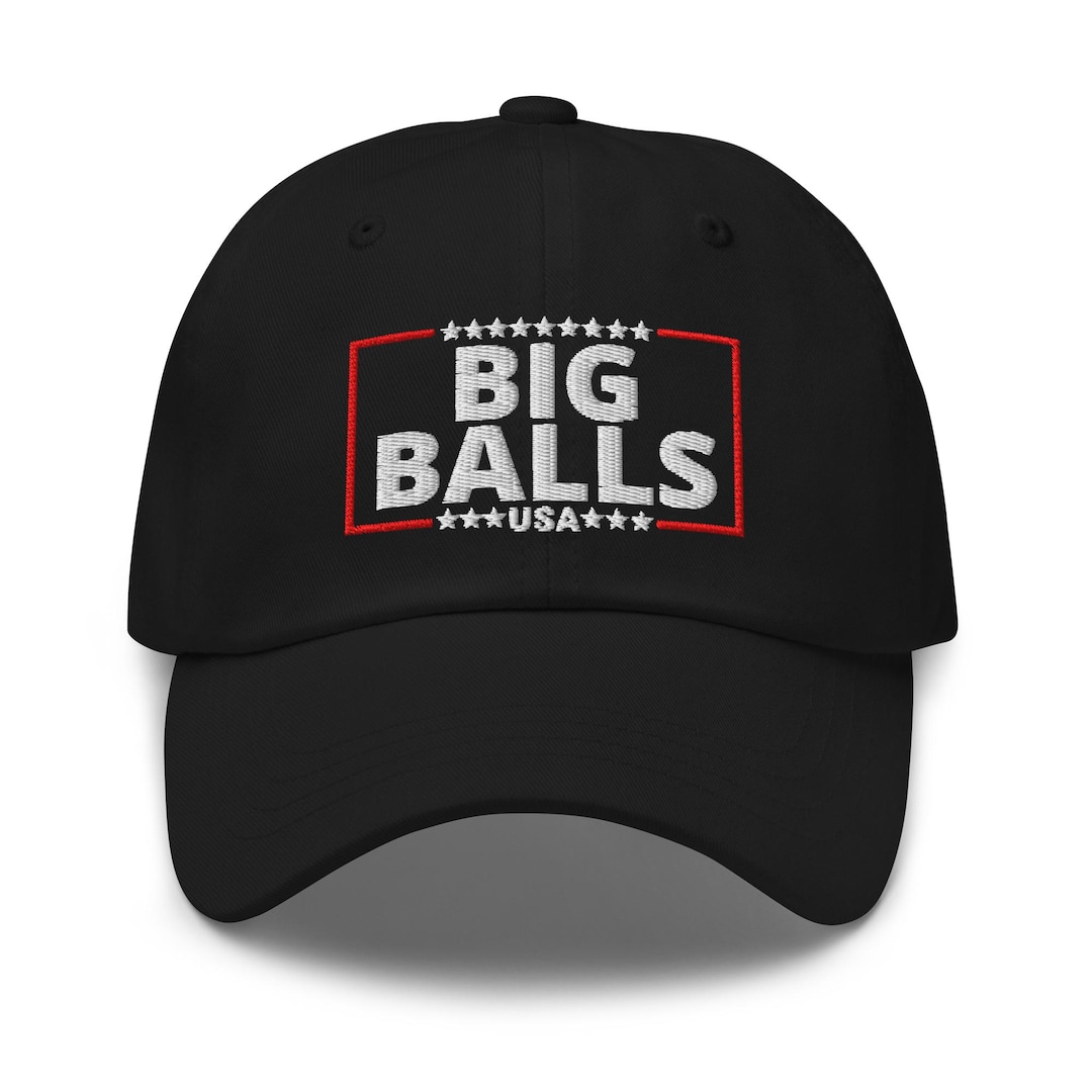 Big Balls Viral Meme for DOGE Fans Big Balls Embroidered Hat Doge Hat ...