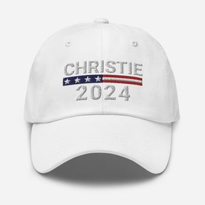 Chris Christie 2024 Hat, Dad Hat, Chris Christie Hats, Christie 2024 ...