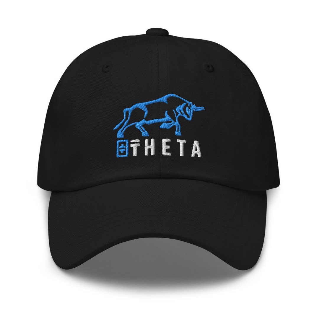 Theta Network Crypto Dad Hat: Embroidered HODL Baseball Cap - Etsy