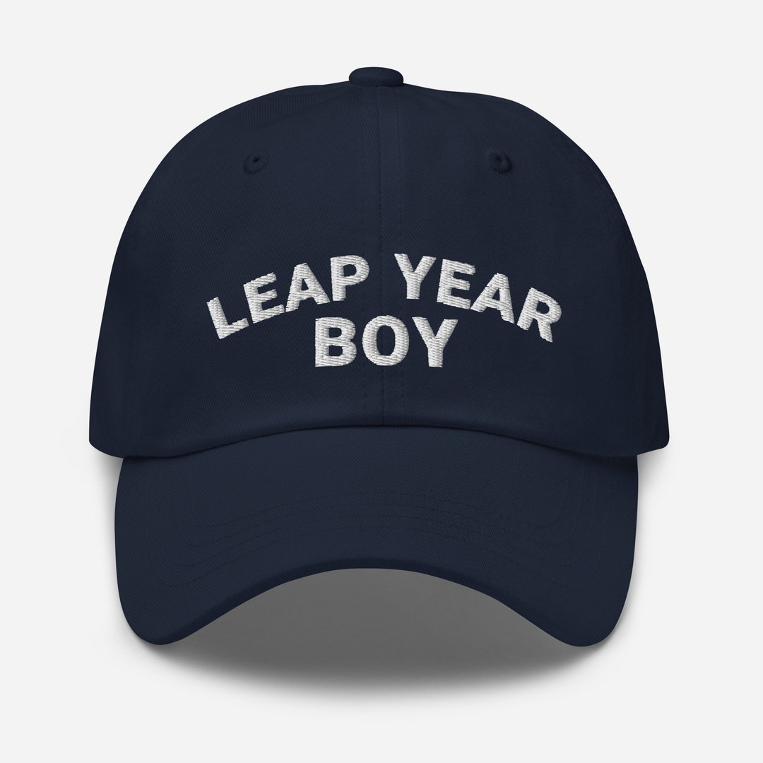 Funny Leap Year Boy Hat, Leap Year Baby Hat, Dad Hat, Forever Young Hat ...