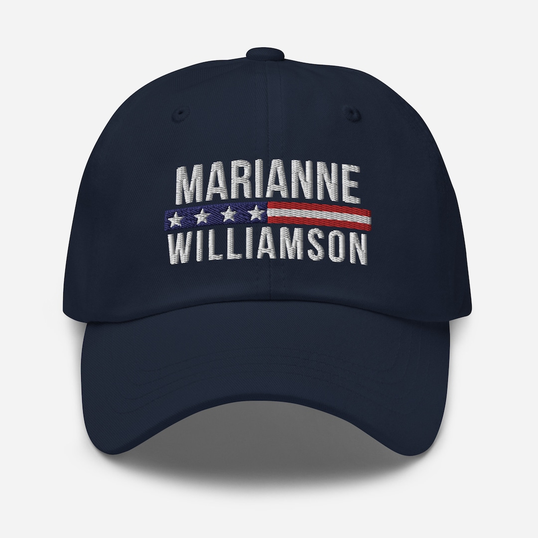 Marianne Williamson 2024 Dad Hat: Embroidered Cotton Twill Cap - Etsy