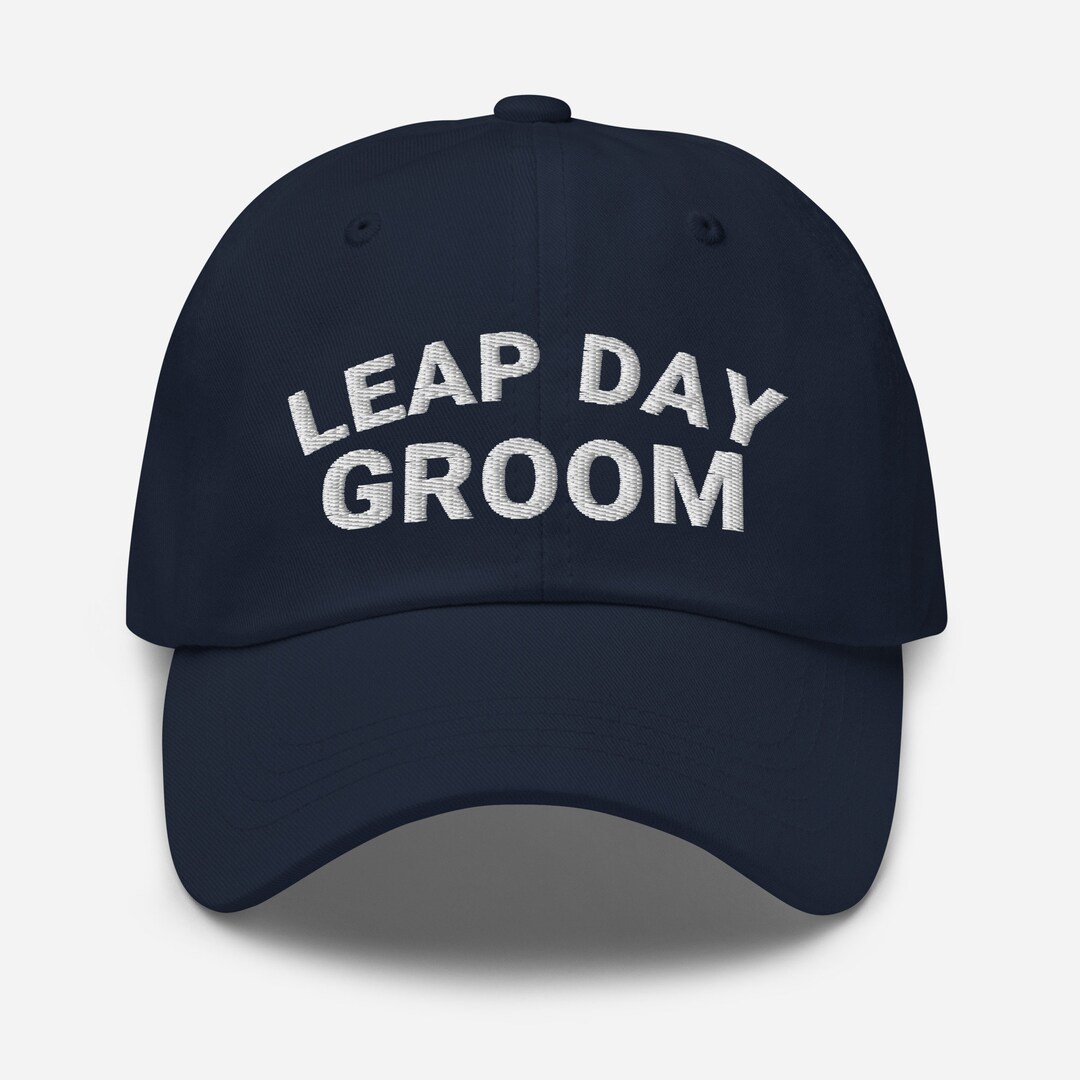 Leap Year Groom Hat, Leap Day Wedding, Funny Wedding Hat, Dad Hat, Leap ...