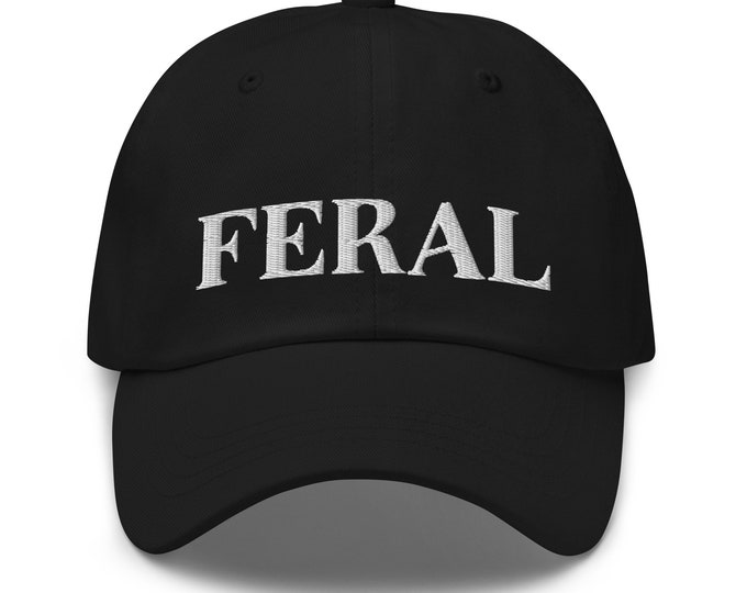 8 Colors Feral Distressed Unisex Hat Gift for Him Goth Accessories Gift ...