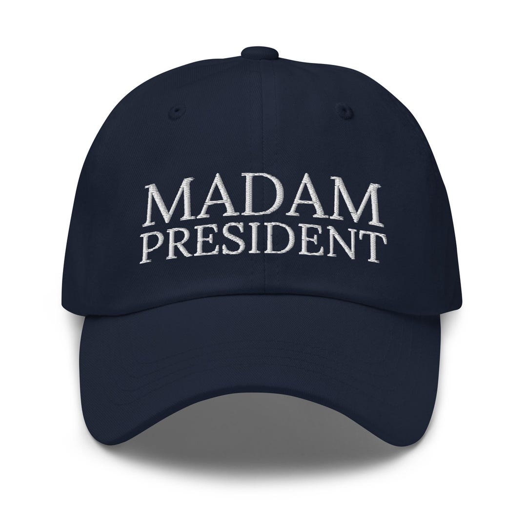 Madam President Hat, Vote Kamala Harris, Democrat Gift, Harris 47 Hat ...