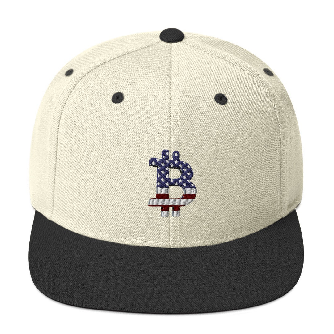 Bitcoin HODL Snapback Hat: American Flag Crypto Cap - Etsy