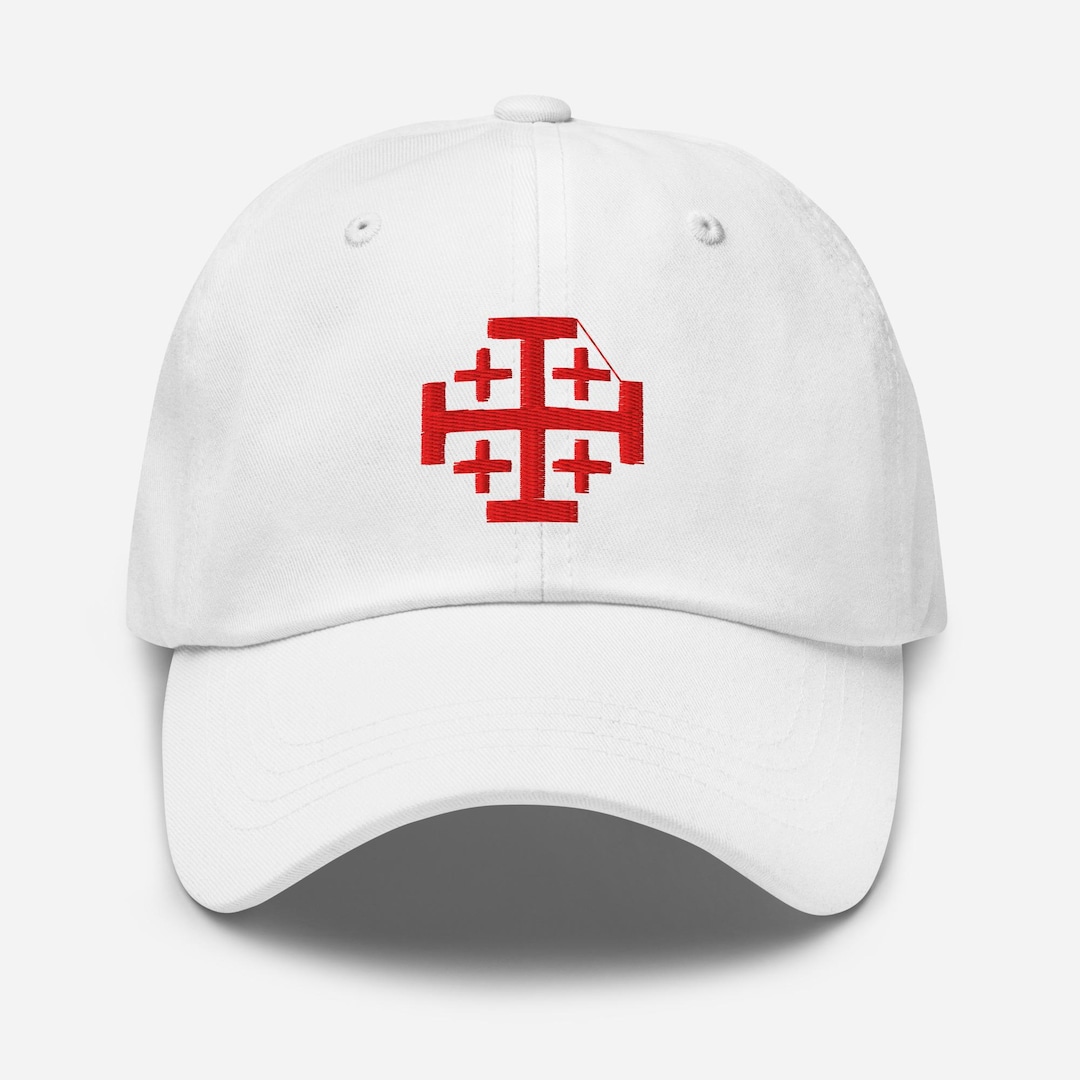 Knights Templar Hat Embroidered Adjustable Baseball Cap Dad Hat ...